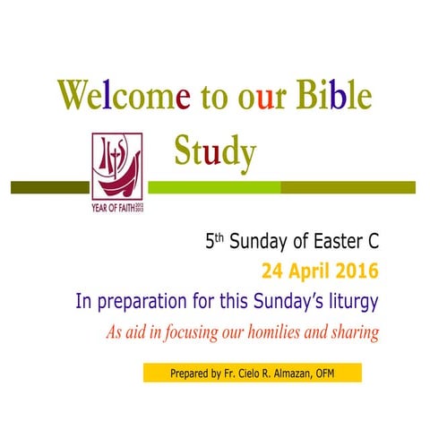 5th Easter C | PPT