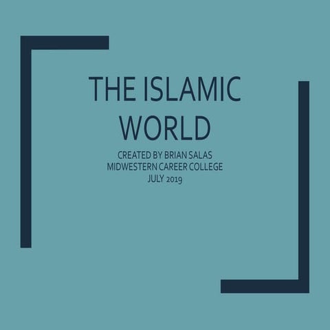 5 the islamic world | PPT