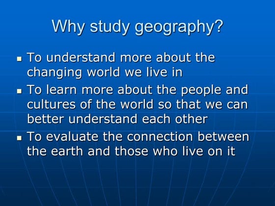 5 themes of geography | PPT