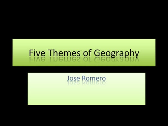 Geography2 | PPT