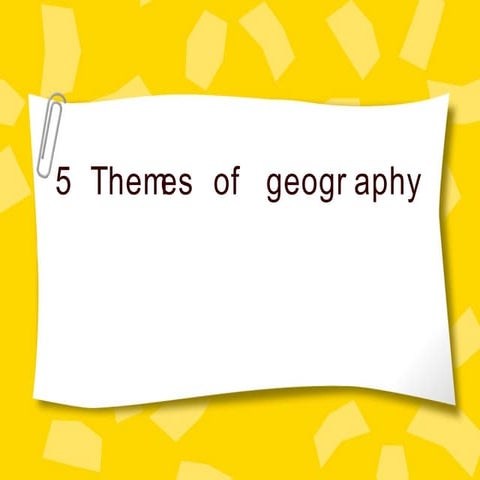 5 themes powerpoint | PPT