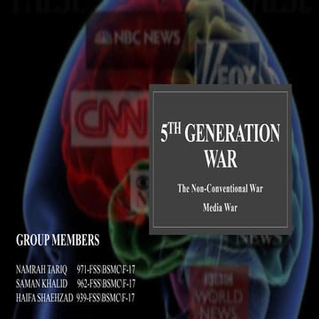 Fourth Generation warfare-Info and Psy Ops.pptx