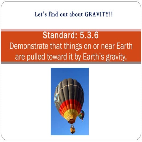 Gravity | PPT