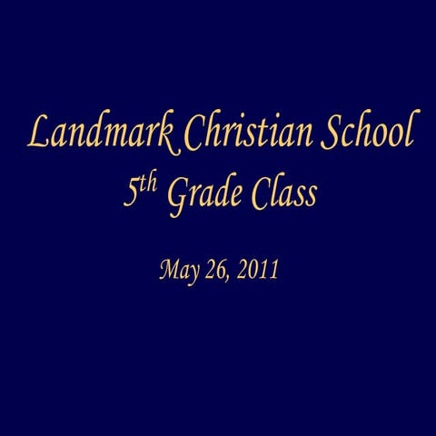 5th grade graduation | PPT