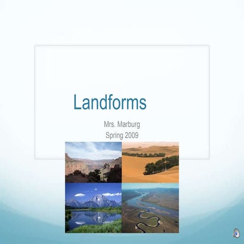 5th landforms sample | PPTX