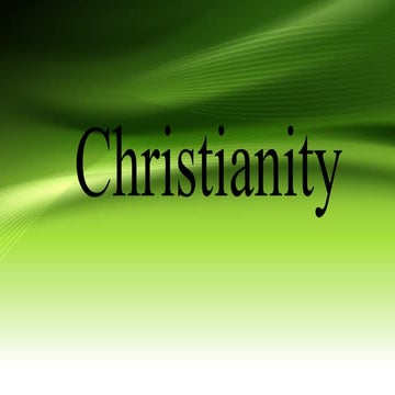 Christianity | PPTX