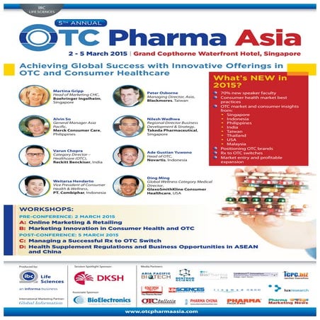 5th OTC Pharma Asia Conference | PDF