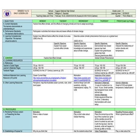 5TH WEEK.docx dll science grade 9 quarter 3 | DOCX