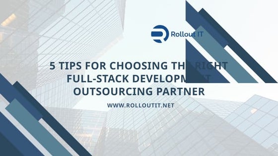 Finding the Right Full Stack Development Company: A Comprehensive Guide | PPTX | Web Development ...
