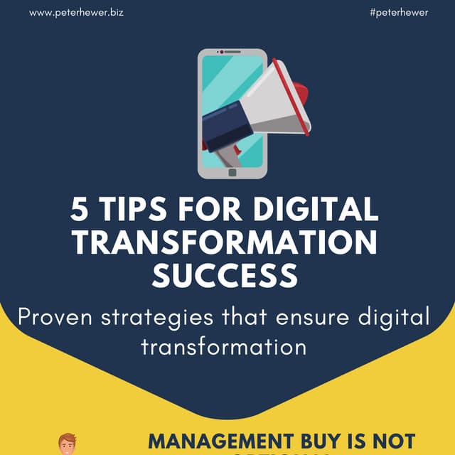 5 tips for digital transformation success | PDF
