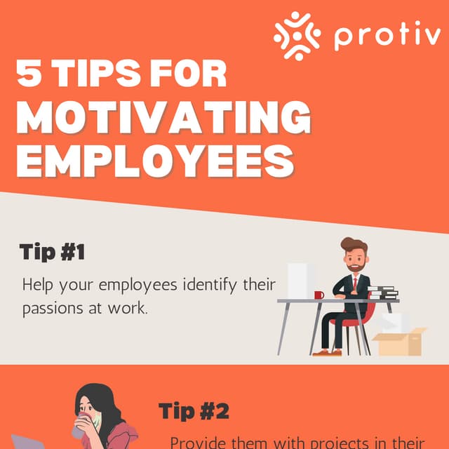 5 Tips For Motivating Employees- Protiv | PDF