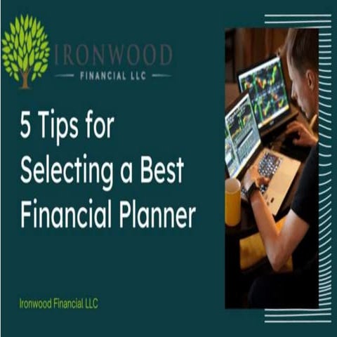 5 tips for selecting a best financial planner | PPT