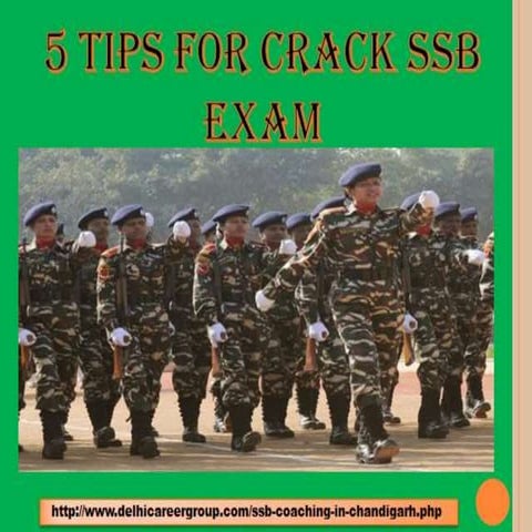 5 tips for SSB Exam