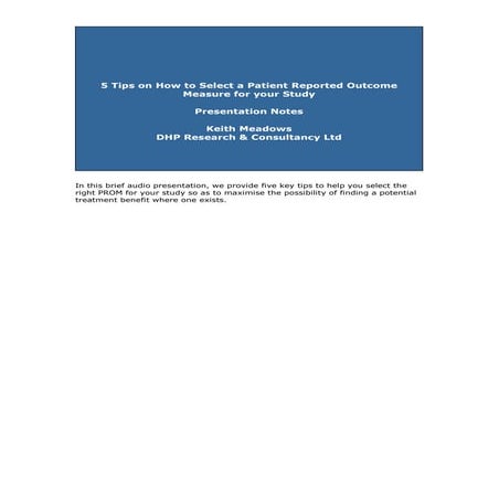 5 tips on how to select a prom for your study presentation notes | PDF