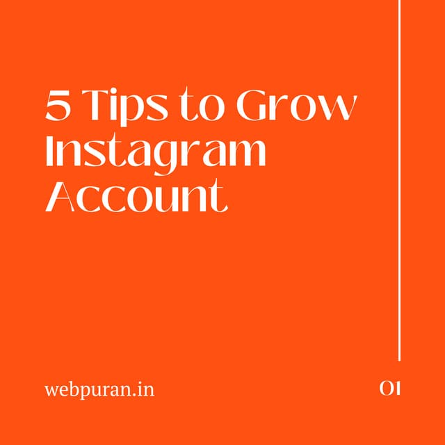 5 Tips to Grow Instagram Account.pdf