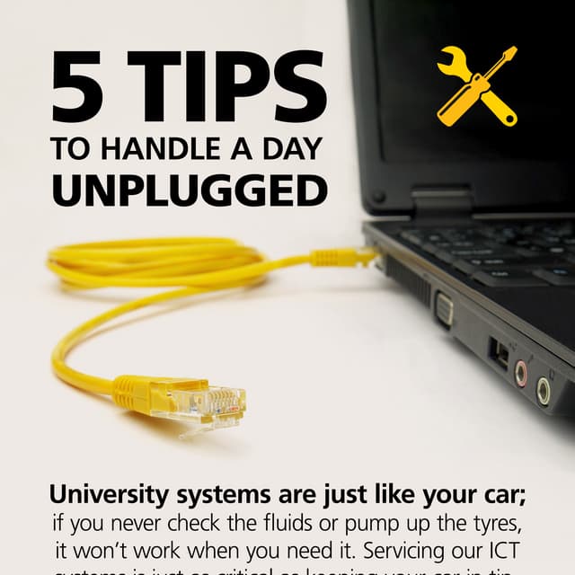 5 tips to handle a day unplugged | PDF