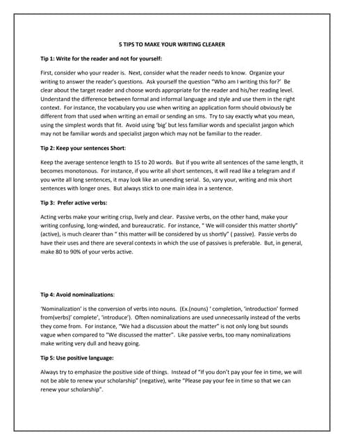 Business writing 10 common pitfalls | PDF | Freelance Writing | Content ...