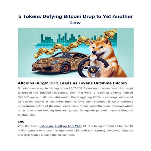 5 Tokens Defying Bitcoin Drop to Yet Another Low.pdf