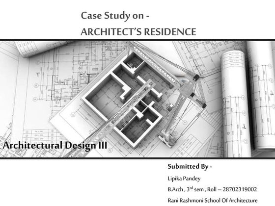 How to do an Architectural case study - | PPT