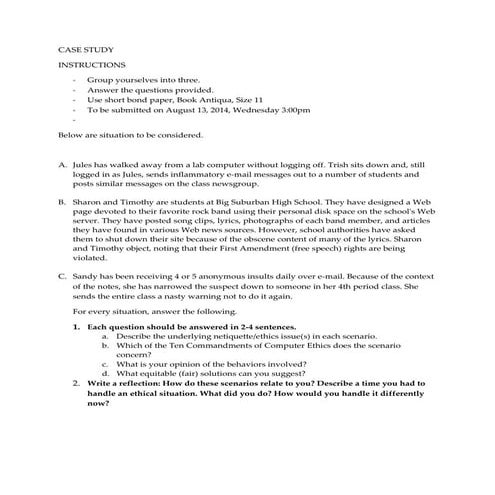 Case study midterm | DOCX