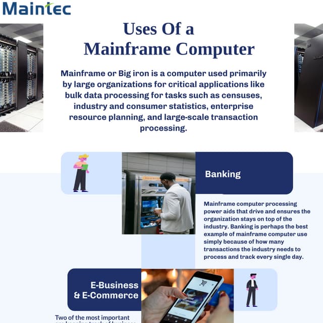 Uses of mainframe | PDF