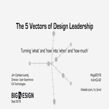 The 5 Vectors of Design Leadership | PPTX | Business | Business and Finance