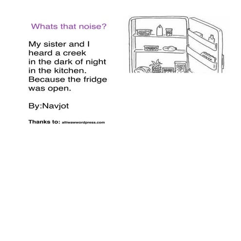 Navjots 5w poem | PAGES