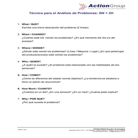 5w2h | PDF