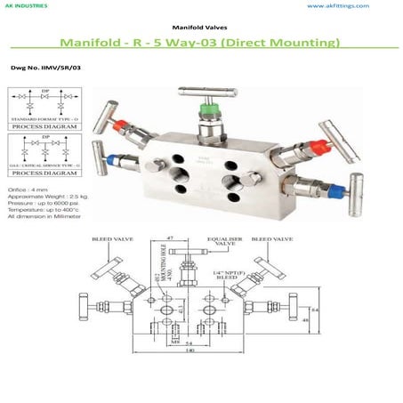 5 way manifold valves 04 | DOCX | Auto Parts | Automotive