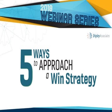 5 Ways to Approach a Win Strategy | PPT