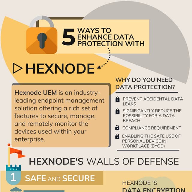 5 ways to enhance data protection with Hexnode | PDF