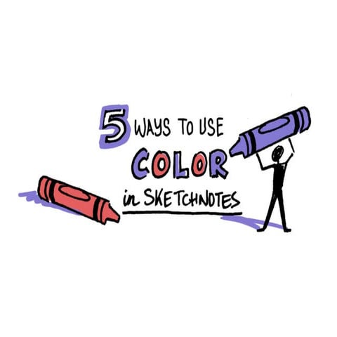 5 Ways To Use Color in Sketchnotes | PPT