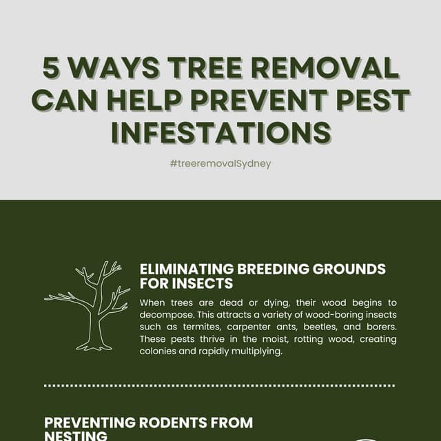 5 Ways Tree Removal Can Help Prevent Pest Infestations | PDF