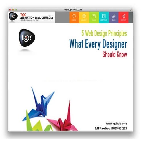 5 web design principles what every designer should know | PPT