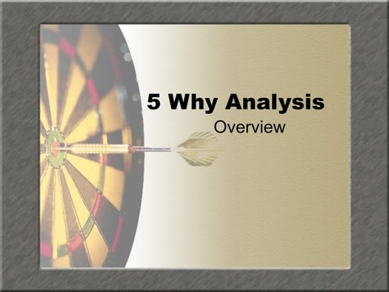 Why why analysis | PPT