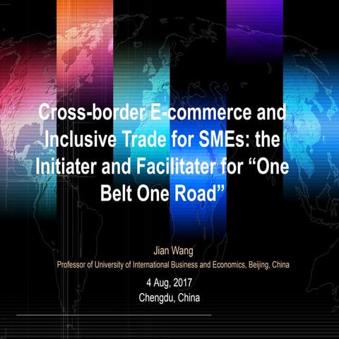 Cross-border E-Commerce and Inclusive Trade | PPT
