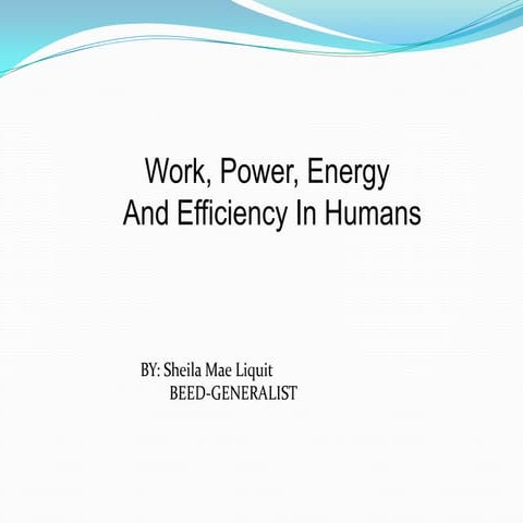 5 work, power, efficiency | PPTX