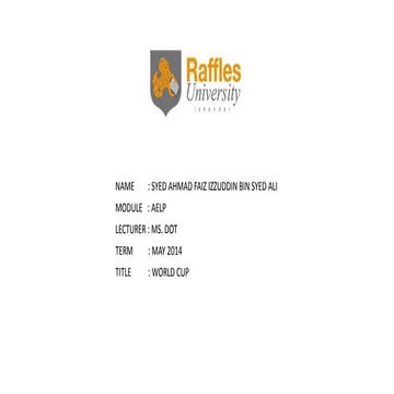 #5 world cup faez | PPT