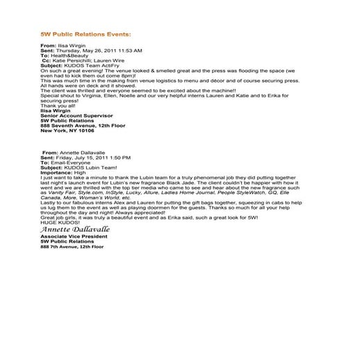 Vantage Communications | PDF