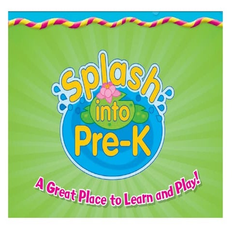 Hmh Splash into Pre K Planning 2015 | PPT