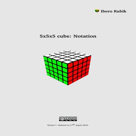 5x5x5 notation (english) | PDF