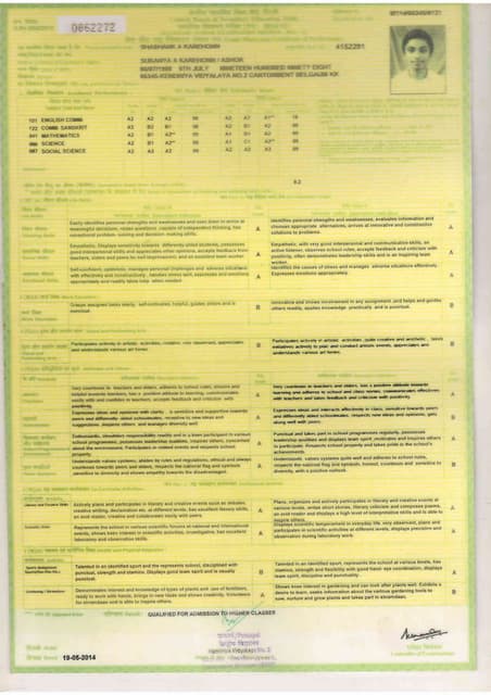 12th mark sheet CBSE | PDF