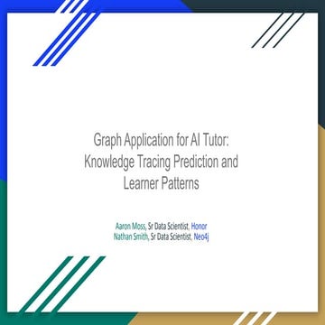 Graph Application for AI Tutor: Knowledge Tracing Prediction And ...