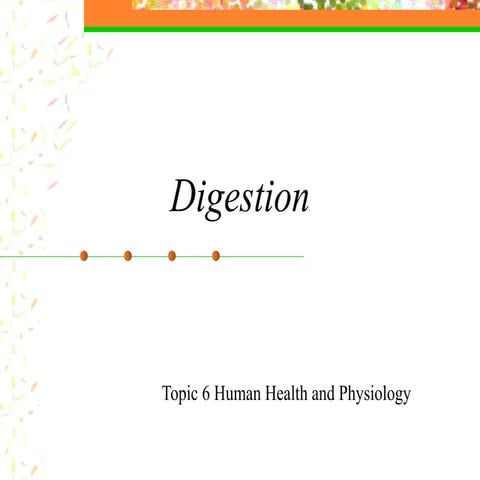 6.1 digestion | PPT