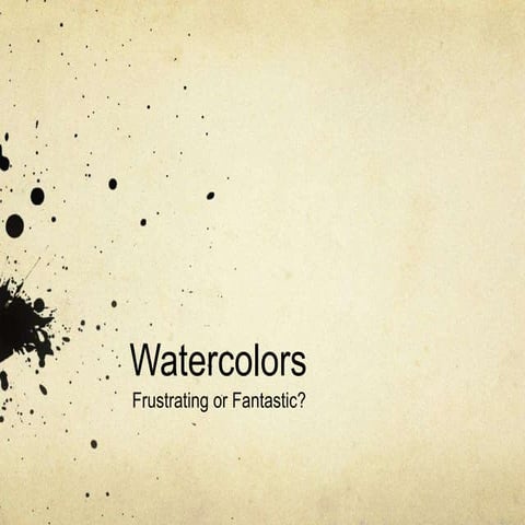 Watercolors1 | PPT