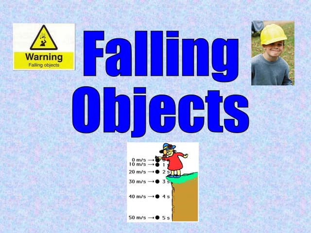 Falling Objects Clipart