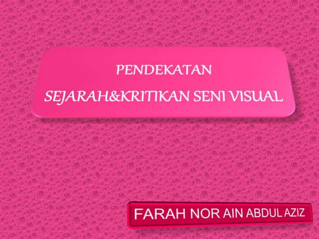 Jenis jenis arca(seni) | PPTX