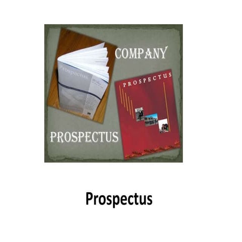 Prospectus - Legal Environment of Business - Business Law - Commercial ...