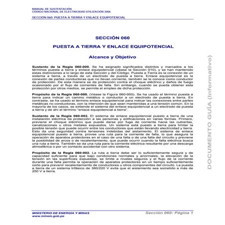 Norma NB 777 Instalaciones Electricas | PDF