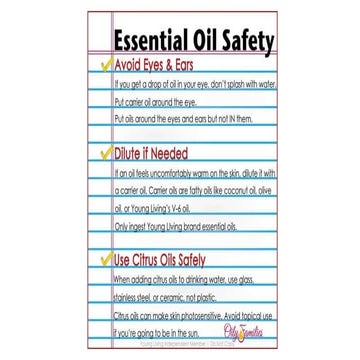 Essential Oil Safety | PPTX